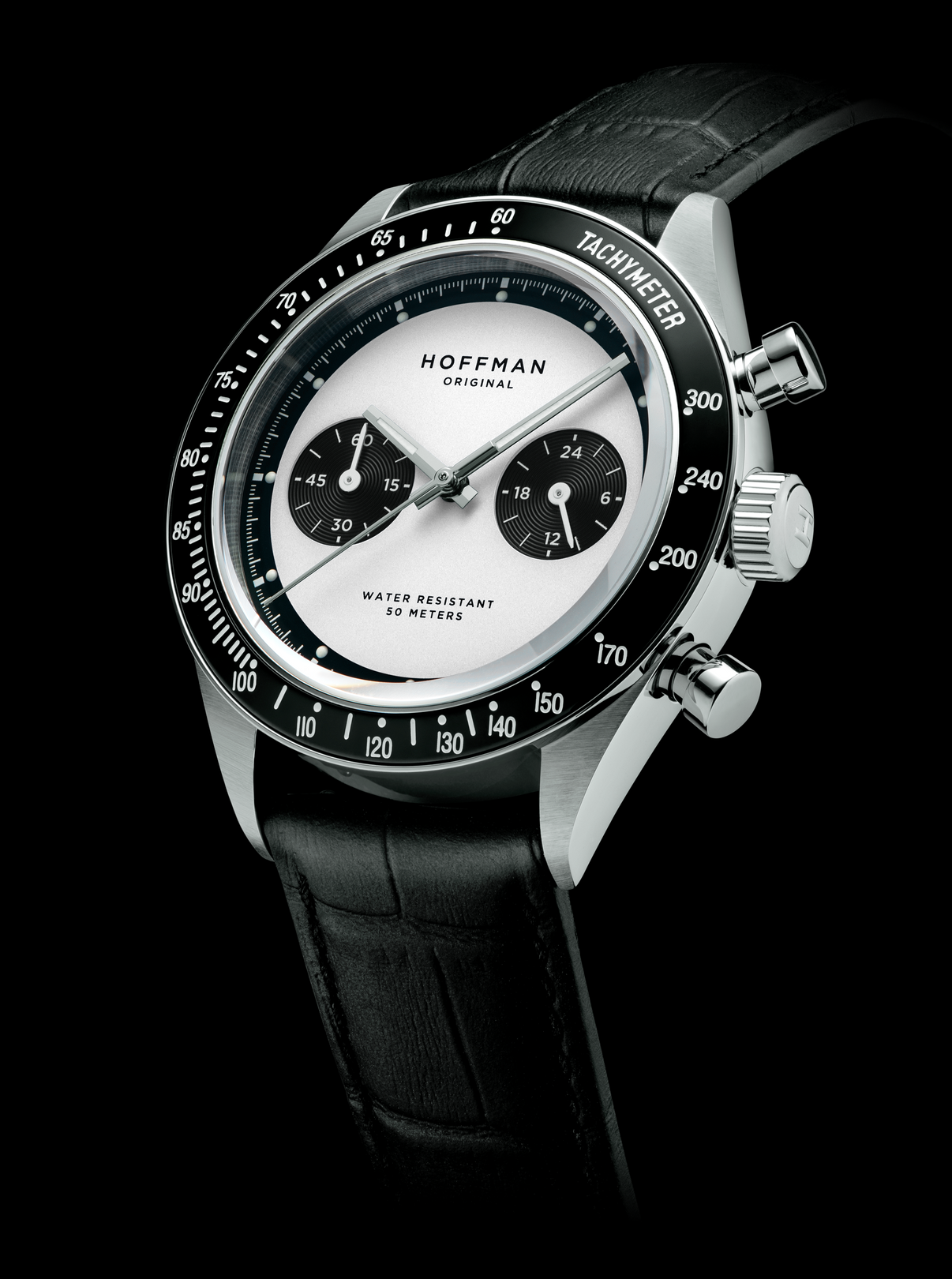 Chronograph 40mm - Steel | Panda Dial | Sports Watch – HOFFMAN